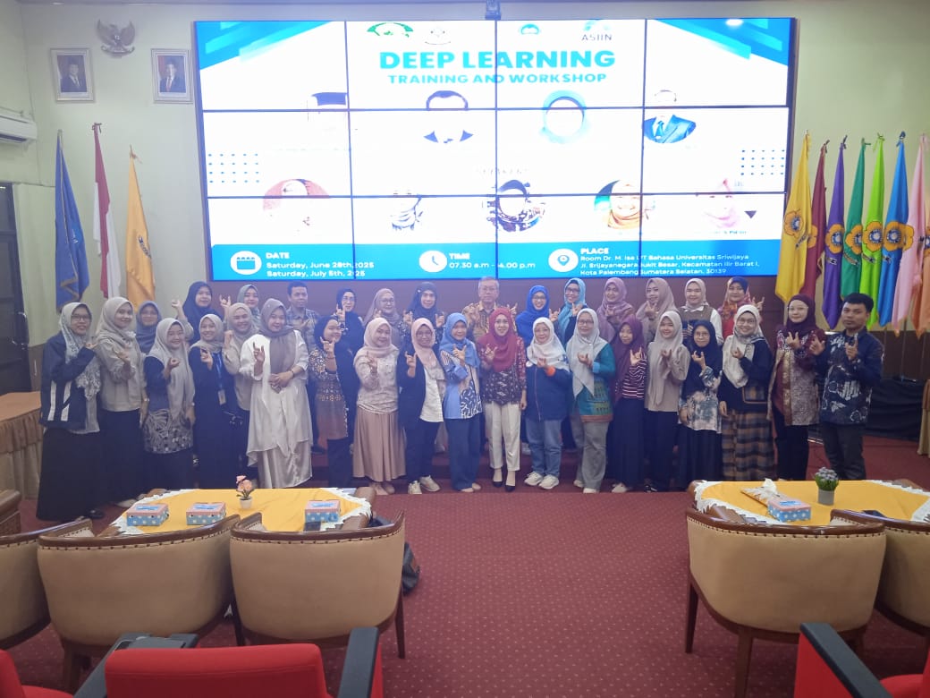 TEFLIN dan UNSRI Gelar Pelatihan Deep Learning untuk Pengajaran Bahasa Inggris di Sumatera ...